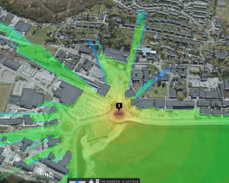 3D Buildings - CloudRF