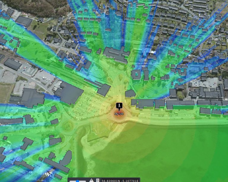 3D Buildings - CloudRF