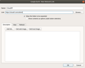 Keyhole Radio for Google Earth - CloudRF