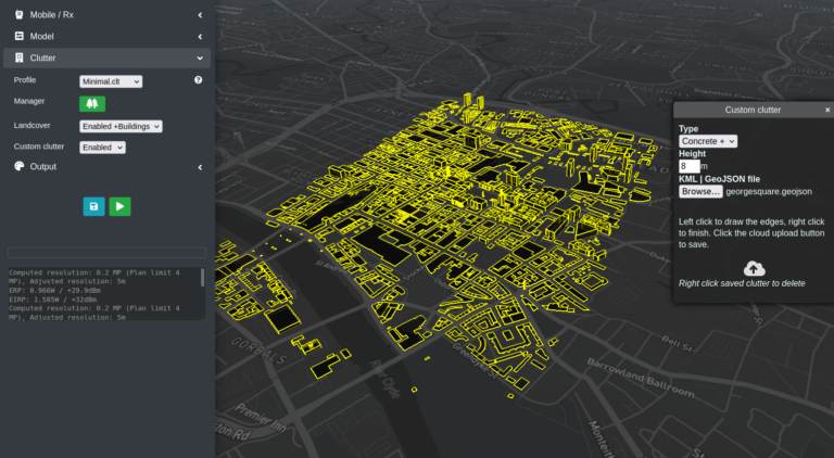 Enhancing accuracy with environment profiles - CloudRF