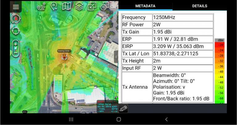 TAK server interface - CloudRF