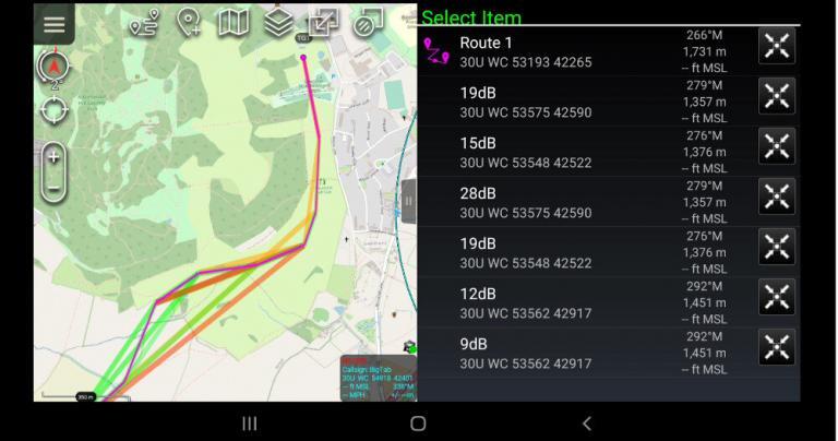 TAK server interface - CloudRF